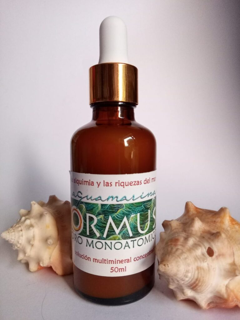 ORMUS-ORO MONOATOMICO-FRASCO 50 ML FRASCO VIDRIO CON COTERO - Sanate Chile